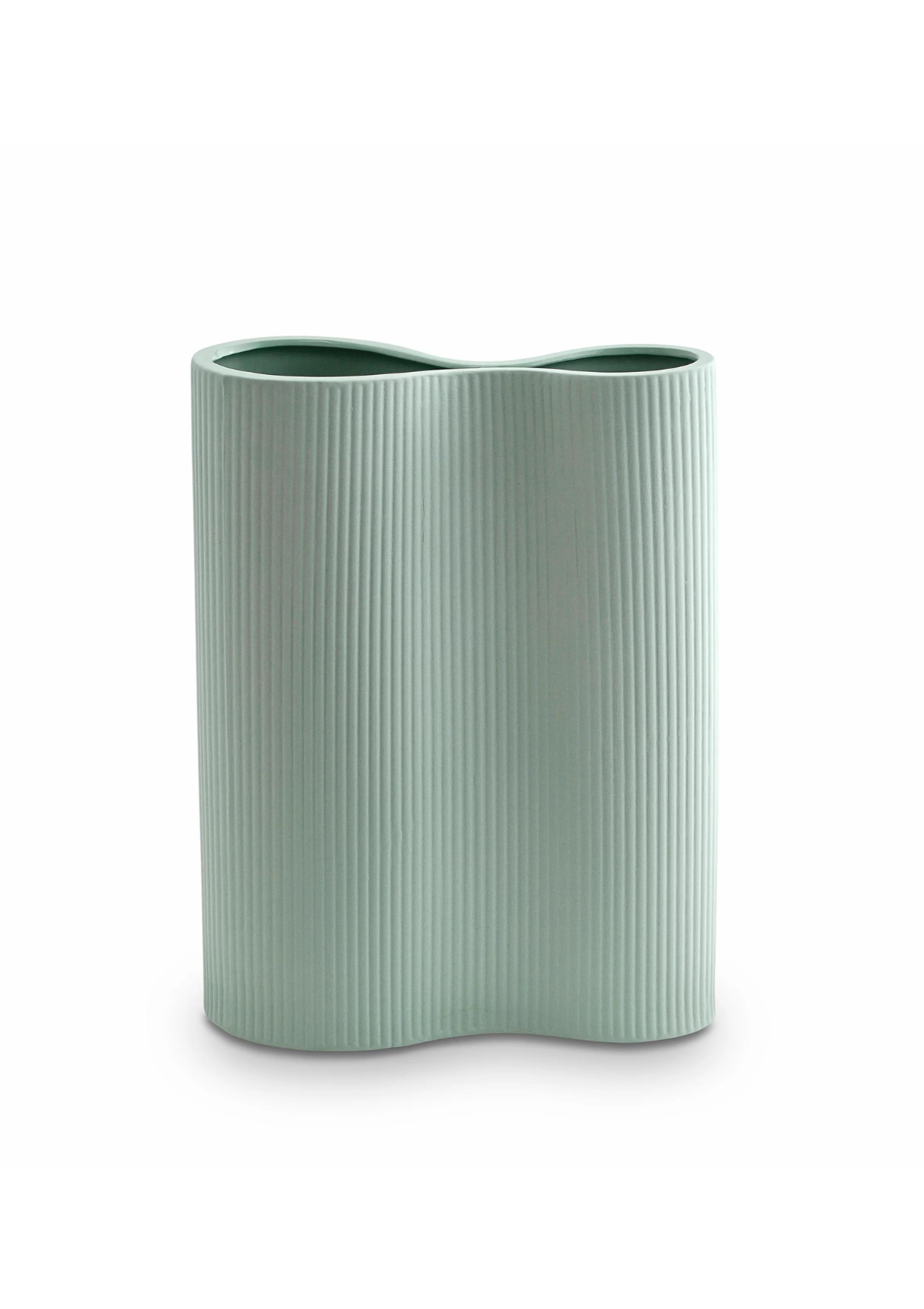 Ribbed Infinity Vase | Seamist – Coco Cabana Collection